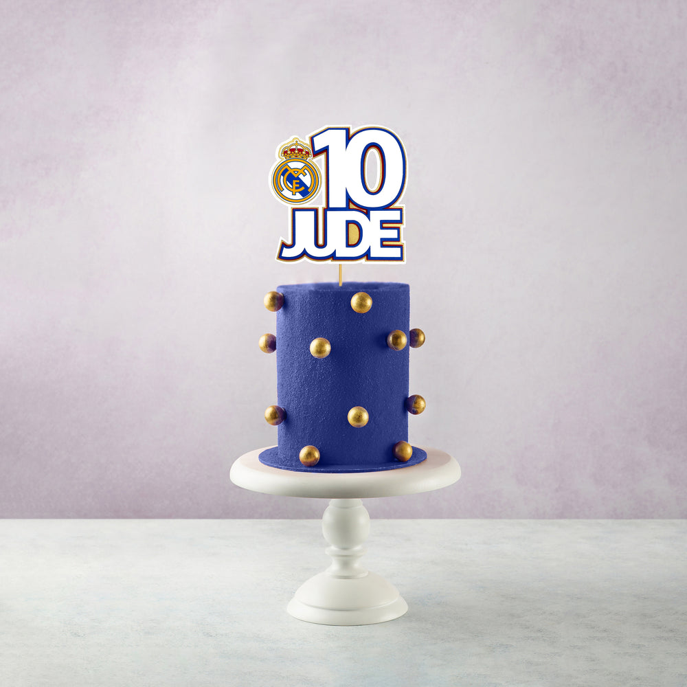 Cake Topper | Personalised Football Team Cake Topper | Edibilis