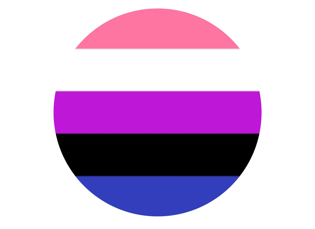 Edible cake toppers | Genderfluid Pride Flag | Edibilis