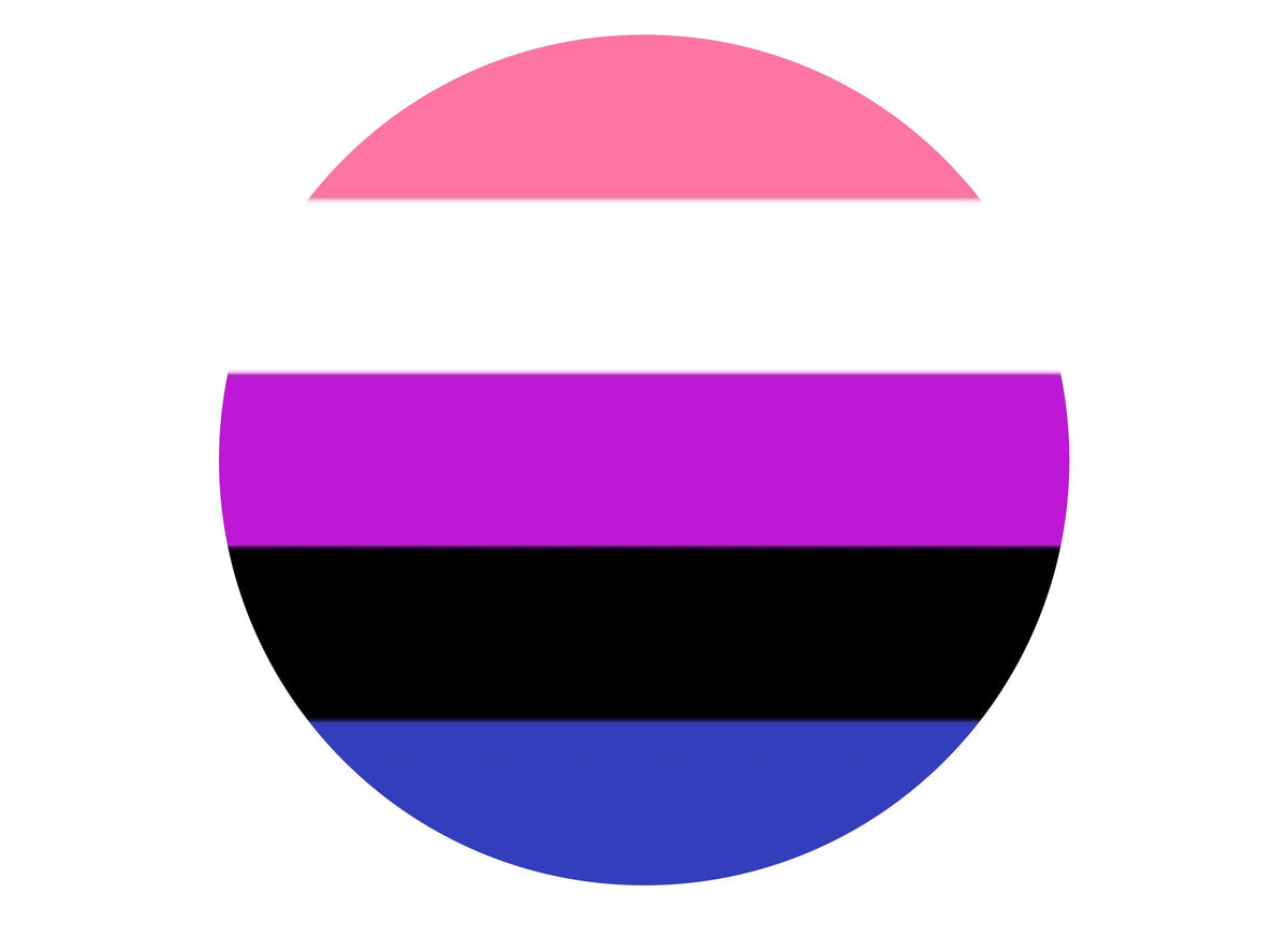 Edible cake toppers | Genderfluid Pride Flag | Edibilis