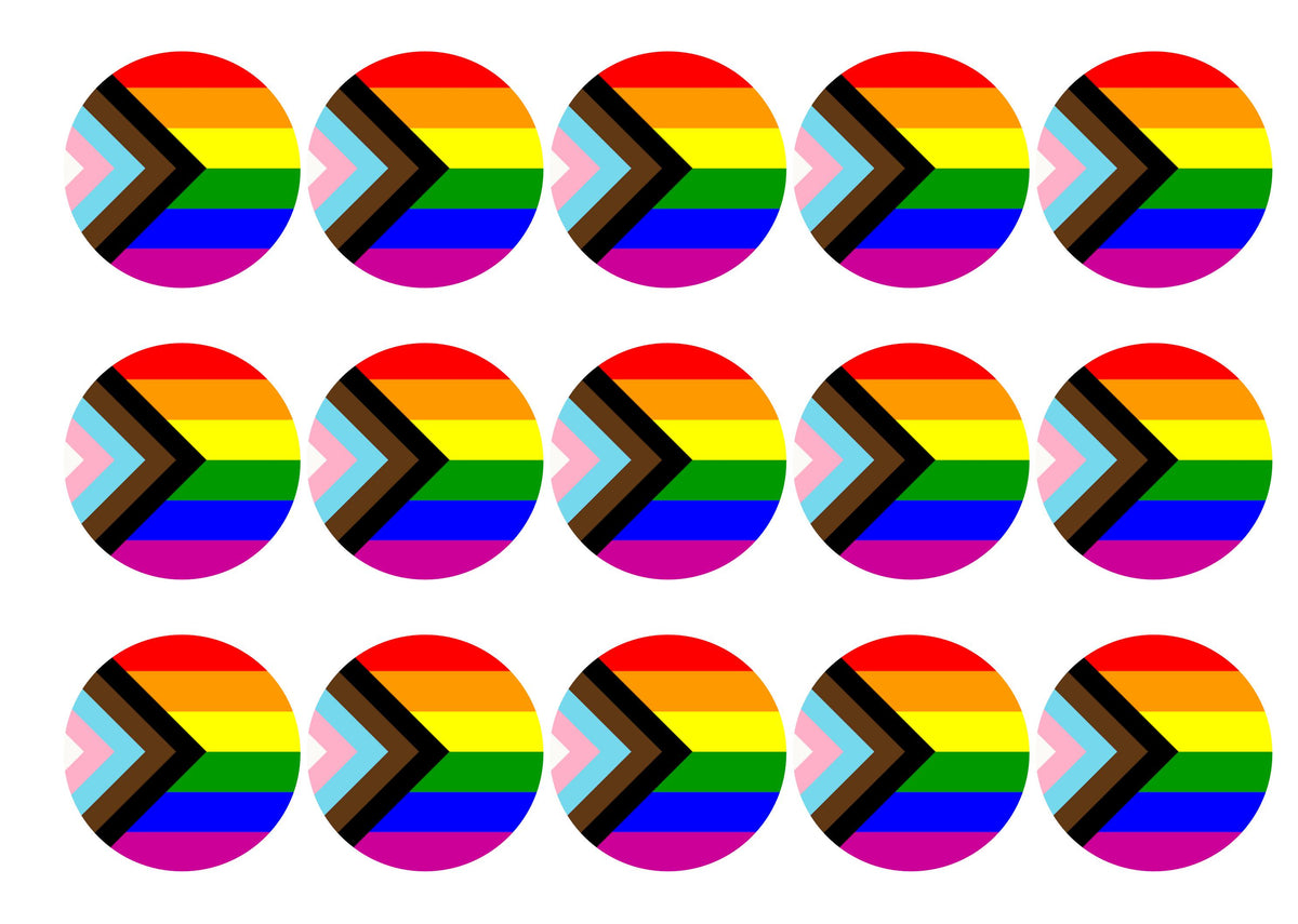Edible Cake Toppers Lgbtq Pride Flag Edibilis