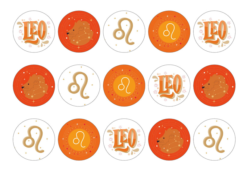 Edible cake toppers | Leo | Edibilis