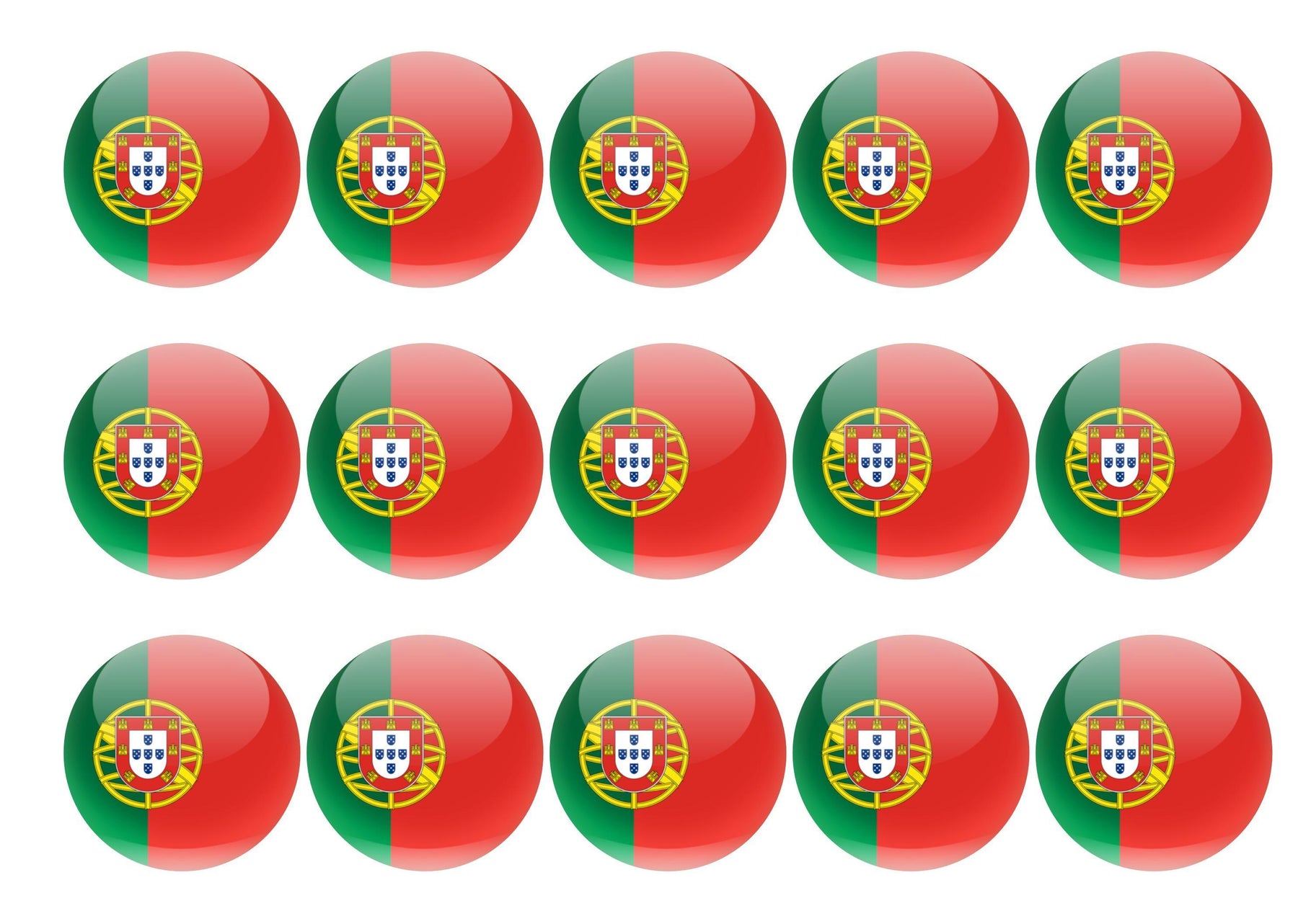 Edible cake toppers | Portugal Euro's 2021 | Edibilis