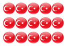 Edible cake toppers | Turkish Flag Euro's 2021 | Edibilis